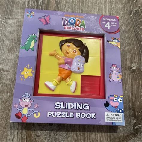 Nickelodeon Dora The Explorer Schiebepuzzle Story Buch Kinder Spielzeug