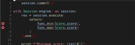 Pyright Type Checking When Working With Aggregate Data Issue Fastapi Sqlmodel GitHub