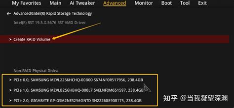 华硕z790主板建立m2 Nvme Raid全流程 知乎