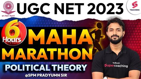 Ugc Net 2024 Political Theory Maha Marathon Ugc Net Political