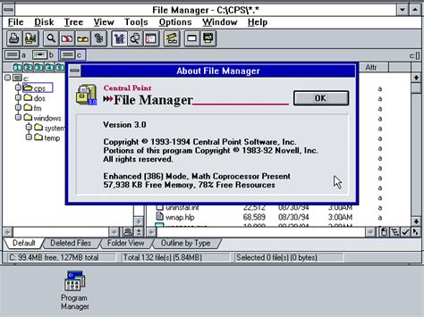 WinWorld PC Tools File Manager 3 0