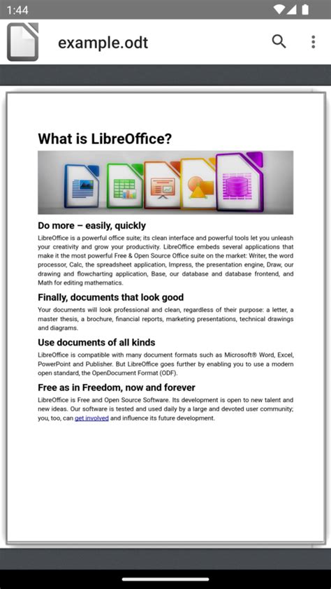 Libreoffice Viewer 24842 Apk Download By The Document Foundation