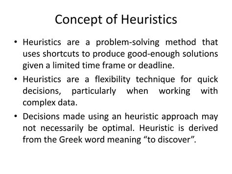 heuristic searching algorithms artificial intelligence pptx