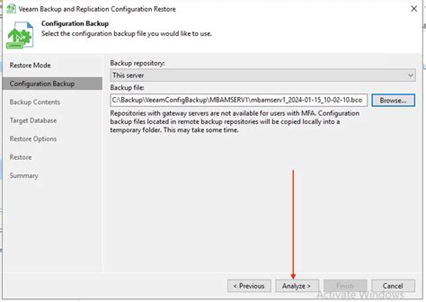 steps to move veeam configuration database to postgresql server veeam