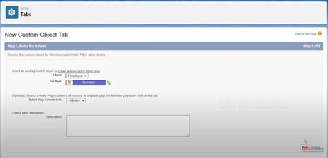 Objects And Tabs In Salesforce