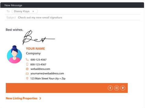 a clickable static or animated professional email signature html upwork