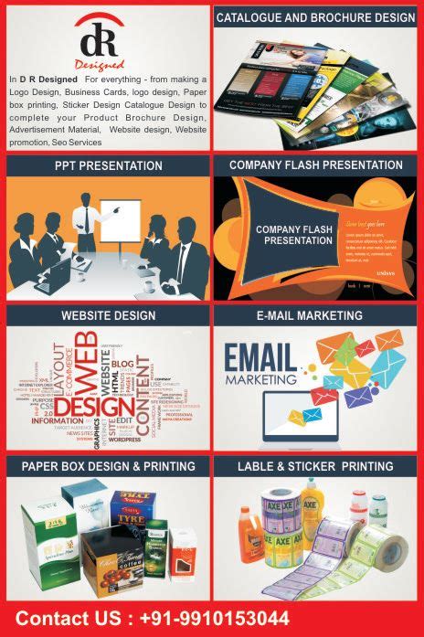 Brochure Catalogue Packaging Box Design And Printing Logo Design