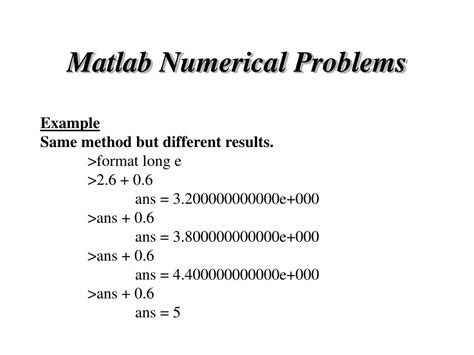 ppt lecture 4 numerical errors powerpoint presentation free