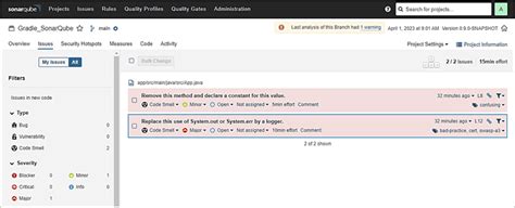 Sonarqube Code Quality Check For Net Nodejs And Gradle
