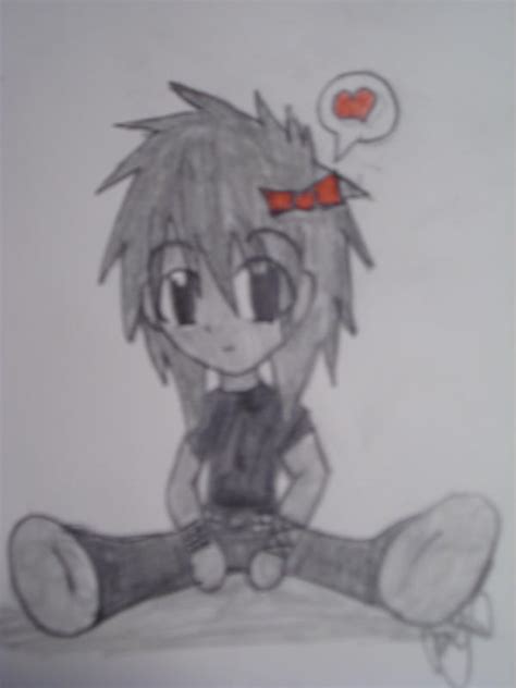 Emo Chibi By Utsukushiixsame On Deviantart