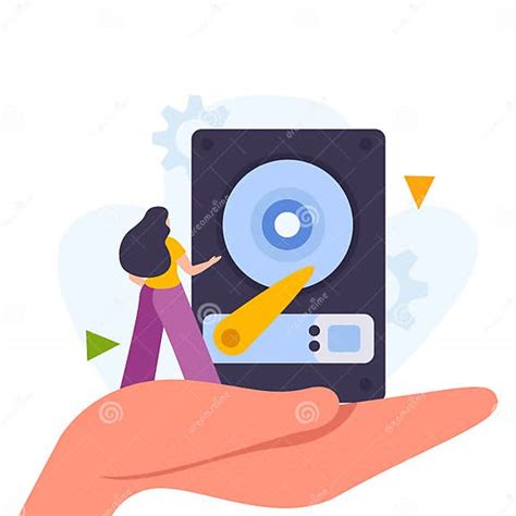 Data Recovery Concept Stock Vector Illustration Of Design 285197612