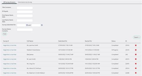 Survey Buddy Overview Accessing Survey Submissions Pseudo Code Documentation