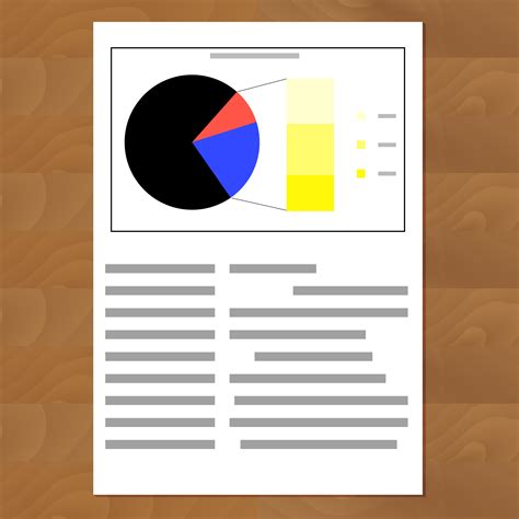 Financial Data Pie Chart By 09910190 TheHungryJPEG