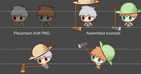 2d Character Villager Man 2d Characters Unity Asset Store