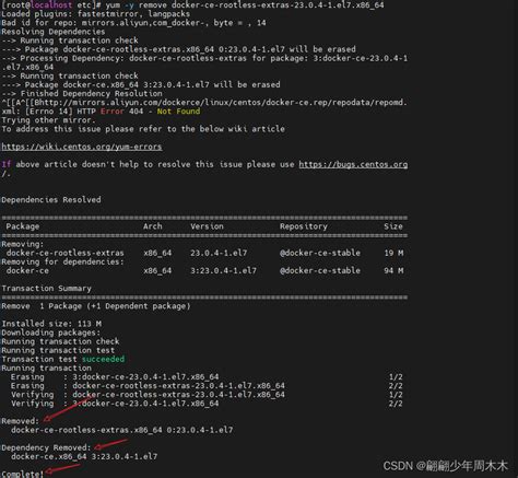 docker卸载【linux】 linux 卸载docker csdn博客