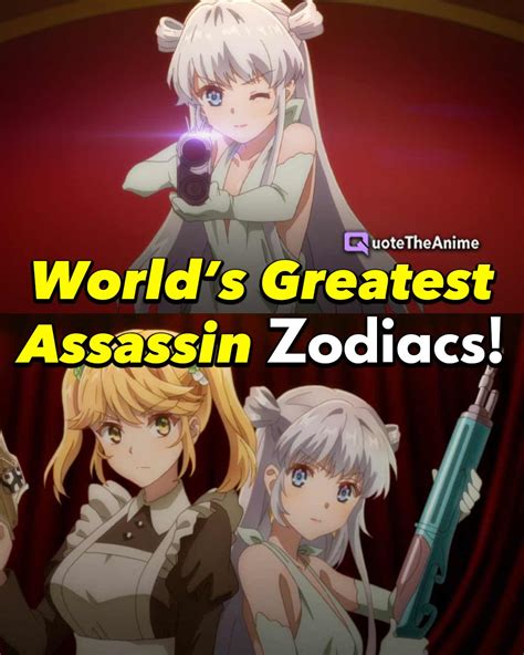 12 Worlds Finest Assassin Characters Zodiac Signs Find Yours