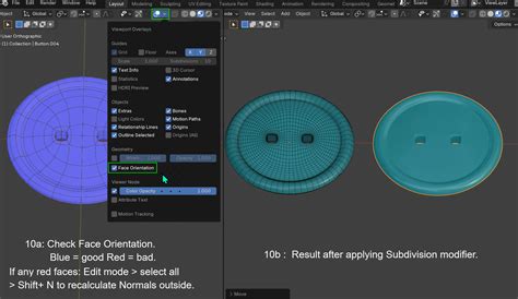 Modeling How To Fix Edges Radiating When Adding A Subsurface