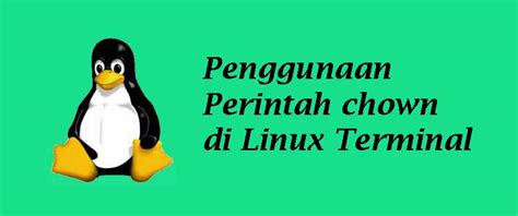 Tutorial Perintah Chown Di Terminal Linux Dan Penggunaan Linuxid