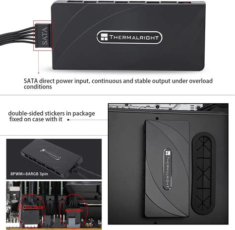 Thermalright Fan And ARGB HUB ARGB PWM Hub Australia Ubuy