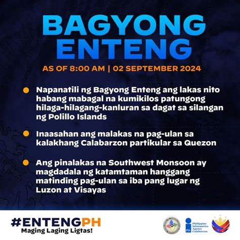 Bagyong Enteng Update