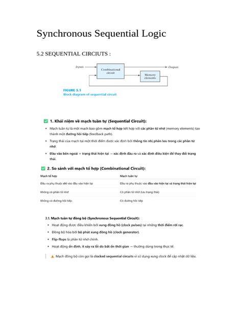 Synchronous Sequential Logic Pdf