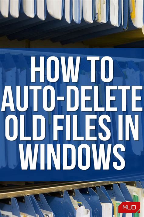 How To Automatically Delete Old Files In Windows 10 And 11 Computer