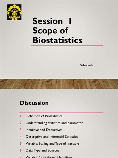 1 Scope Of Biostatistics 2024 Pdf