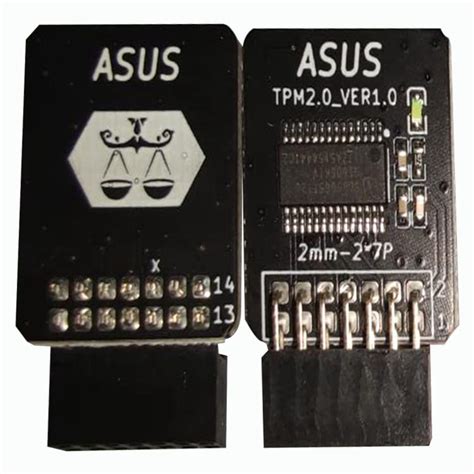 SHEAWA TPM Module Mm Space Pin For ASUS Motherboard Chip DIY Updating BigaMart