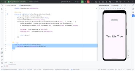 How To Use Toggle Button In Android App Layout Programmerworld