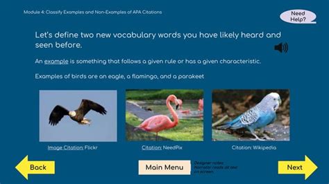 Classify Examples And Non Examples Of Apa Citations Ppt