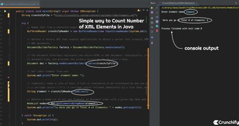 Simple Way To Count Number Of XML Elements In Java Crunchify