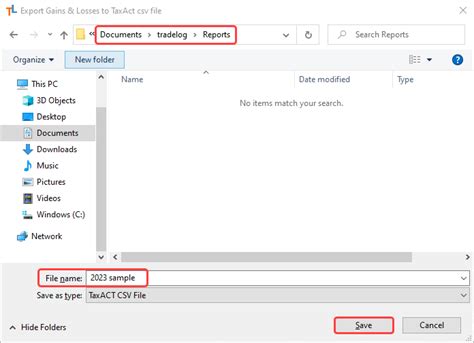 Taxact® Csv Export Tradelog Software