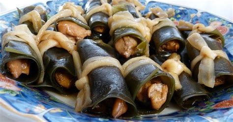 Konbu Maki Seaweed Wrapped Chicken A Joyful Dish For New Year