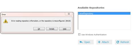 i can t access my repository laserfiche answers