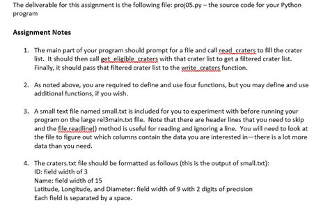 assignment overview this assignment focuses on the