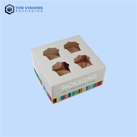 Custom Muffin Boxes Wholesale The Visions Packaging