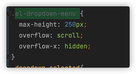 使用 el dropdown 实现 el select 的效果 billbie 博客园