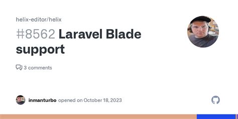 Laravel Blade Support · Issue 8562 · Helix Editorhelix · Github