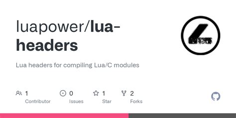 Github Luapowerlua Headers Lua Headers For Compiling Luac Modules