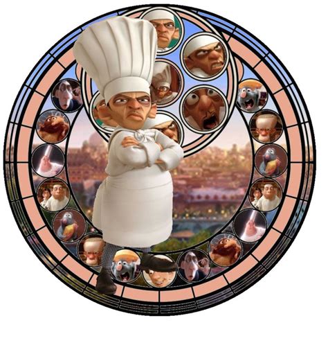 Cheff Skipper ~ Stained Glass Cheff Skipper By Ilselma Disney Art