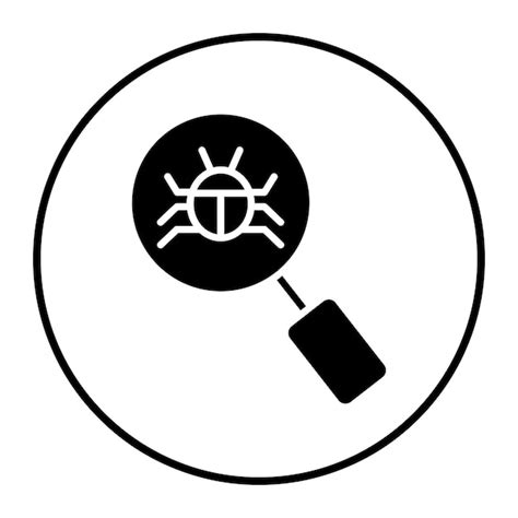 Premium Vector Virus Scan Vector Illustration