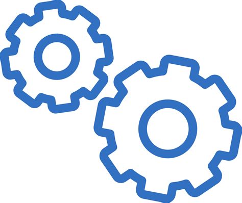 setting icon line design monoline icons 26561105 png