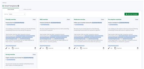Types Of Email Templates