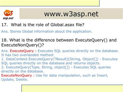 Top Asp Net Interview Question And Answers PPTX