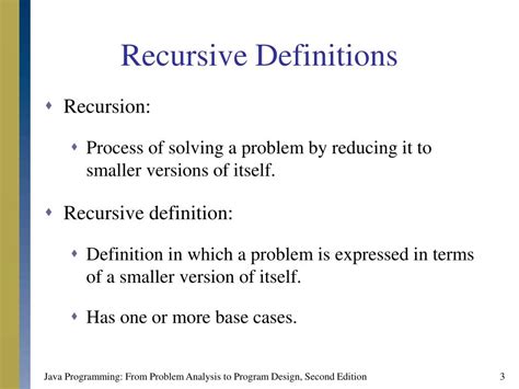 Ppt Chapter 14 Recursion Powerpoint Presentation Free Download Id