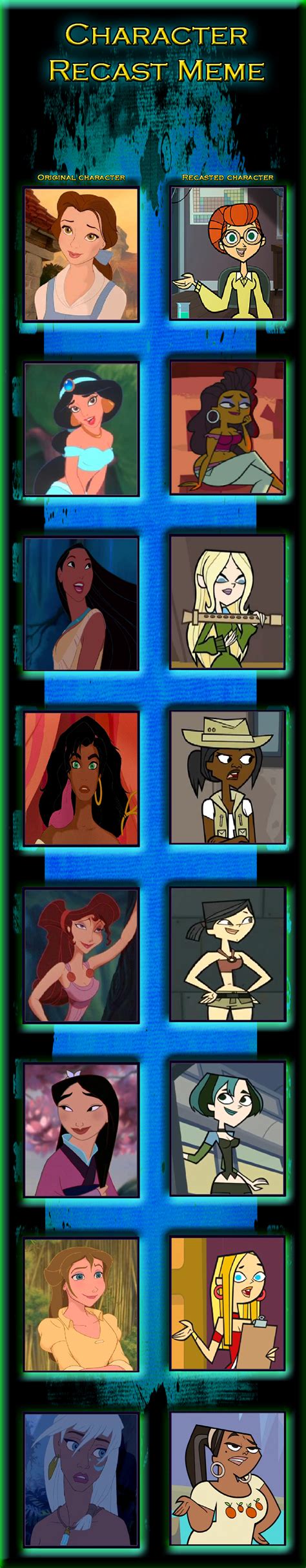 Total Drama Disney Girls Part 2 By Kitty Mcgeeky97 On Deviantart