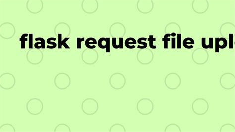 แก้ไขแล้ว ขออัปโหลดไฟล์ไปยังดรอปบ็อกซ์ใน Flask Sourcetrail