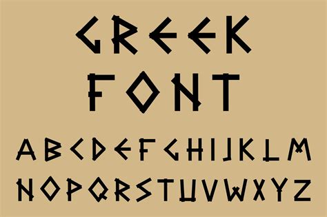 Black Letters In Ancient Style An Object Graphic By Expressshop