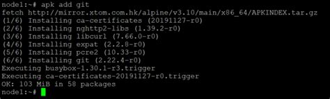 Instal Git On Alpine Linux Bc Love Coding