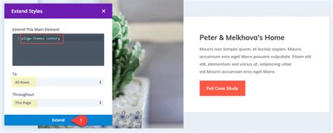 how to vertically align content in divi
